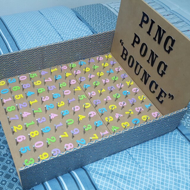 Ping Pong Bounce Carnival Game (Rental), Hobbies & Toys, Toys & Games ...