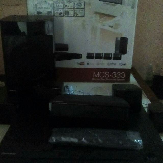 Pioneer blu ray 3d mcs-333, TV & Home Appliances, TV & Entertainment ...