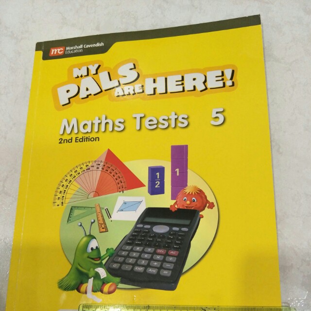 Primary 5 My Pals Are Here mathematics test book, Hobbies & Toys, Books ...