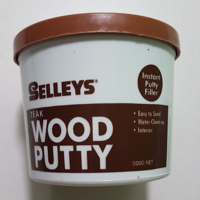 Selleys Teak Wood Putty 500gm, Furniture & Home Living, Furniture ...