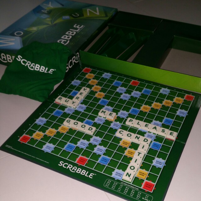Simple Scrabble Original Set, Hobbies & Toys, Toys & Games on Carousell