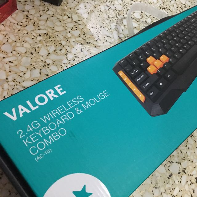 VALORE Wireless Keyboard & Mouse, Computers & Tech, Parts & Accessories ...