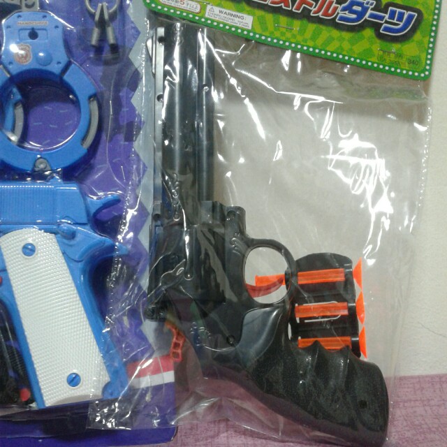 3 sets Sig Sauer & colt 1911 & python Toy gun pistols bundle w working ...