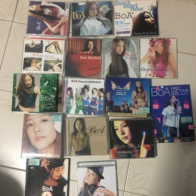 BoA CD Album Collection from 2002!, Hobbies & Toys, Memorabilia & Collectibles, Fan Merchandise ...