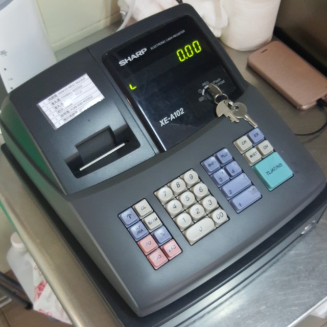 Cash Register Sharp XE-A102, Electronics, Others on Carousell