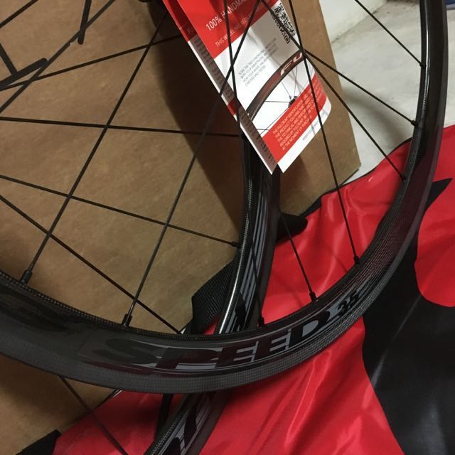 Fulcrum Racing Speed 35 Wheel Set Dark, Sports Equipment, Bicycles ...