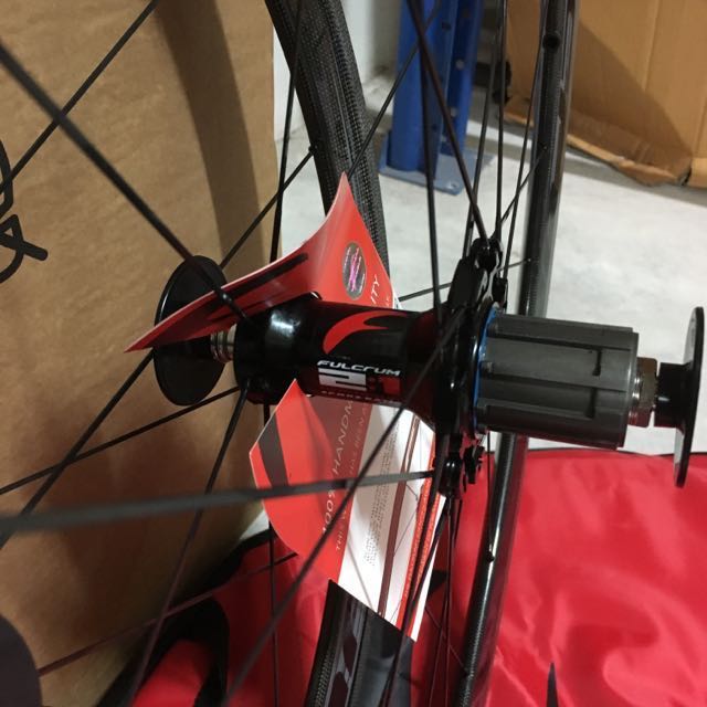 Fulcrum Racing Speed 35 Wheel Set Dark, Sports Equipment, Bicycles ...