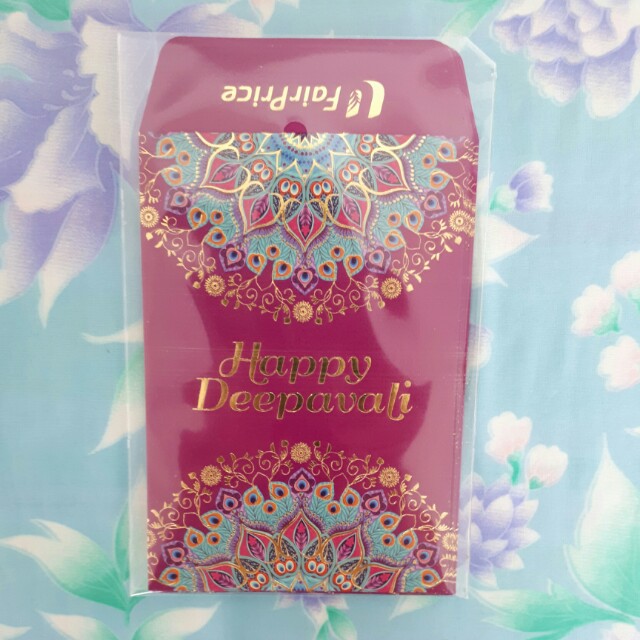 Happy Deepavali red packet, Everything Else on Carousell