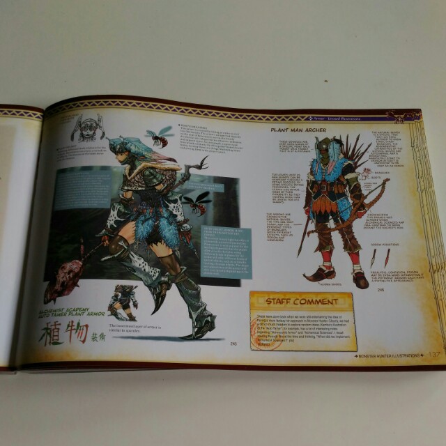 Monster Hunter Illustrations by Capcom, Hobbies & Toys, Books & Magazines, Children's Books on ...