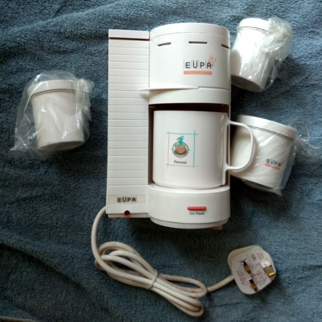 NEW One cup Filter Coffee maker 全新輕便迷你蒸餾咖啡機, 家庭電器, 廚房電器, 咖啡機及咖啡壺 ...