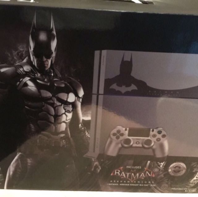 [NEW] Limited edition Batman PS4 (500GB), Video Gaming, Video Game ...