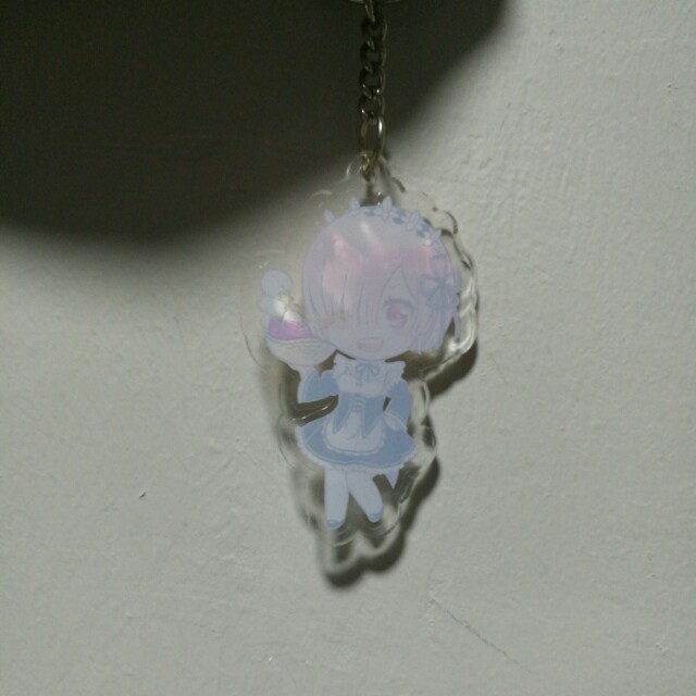 Re Zero Ram keychain, Hobbies & Toys, Memorabilia & Collectibles, Fan ...