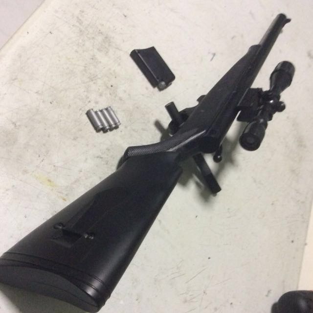 Toy gun hunting rifle, Hobbies & Toys, Toys & Games on Carousell