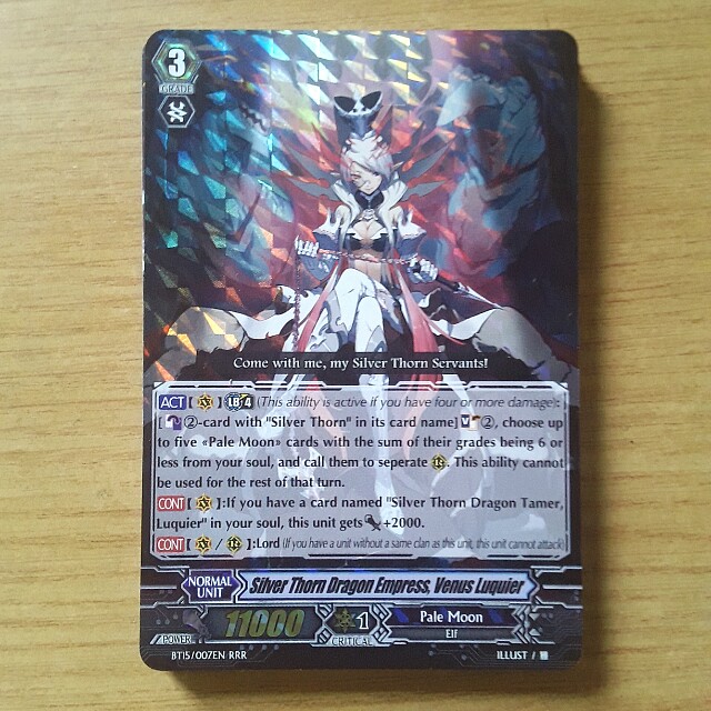 Vanguard Pale Moon Cards, Hobbies & Toys, Toys & Games on Carousell