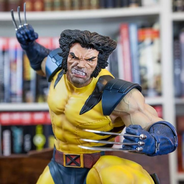 XM Studios Wolverine Statue with Custom Heads, Hobbies & Toys, Toys ...
