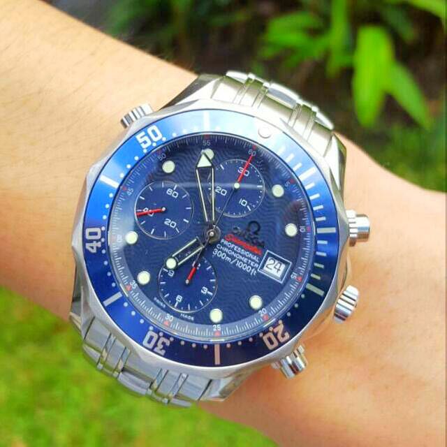 { SOLD } Omega Seamaster Chronograph, Men's Fashion, Watches ...