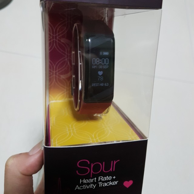 Actxa SPUR Fitness Tracker, Mobile Phones & Gadgets, Wearables & Smart Watches on Carousell