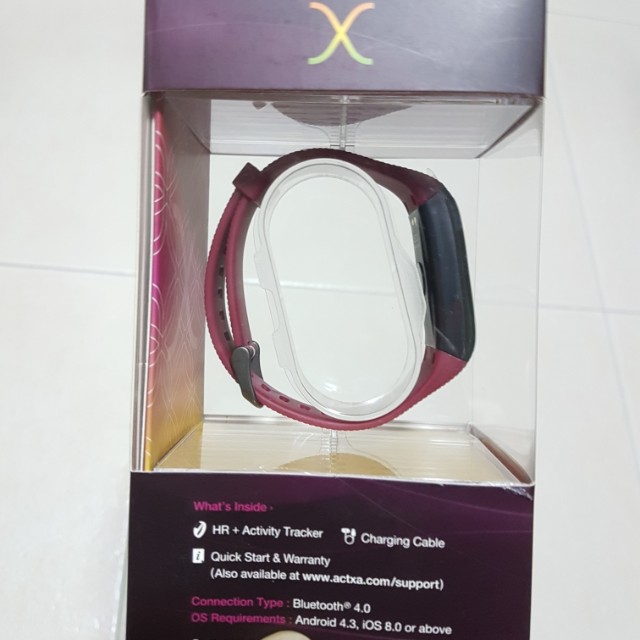 Actxa SPUR Fitness Tracker, Mobile Phones & Gadgets, Wearables & Smart Watches on Carousell