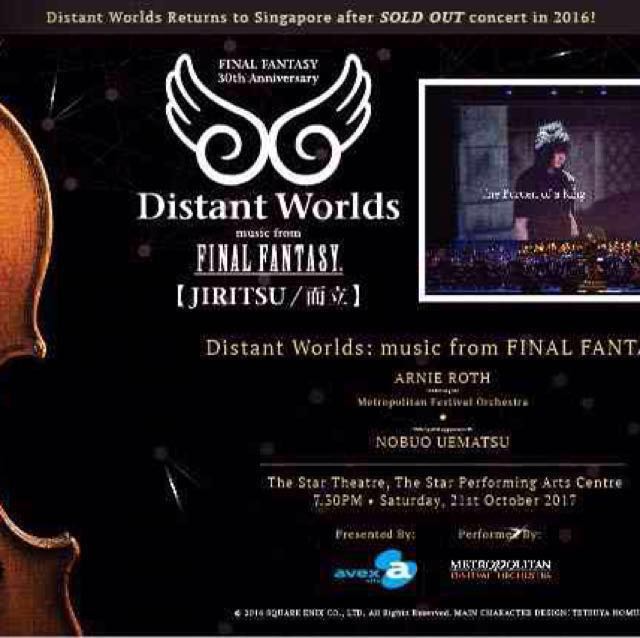 Distant Worlds: Music from Final Fantasy - Jiritsu, Hobbies & Toys, Memorabilia & Collectibles ...