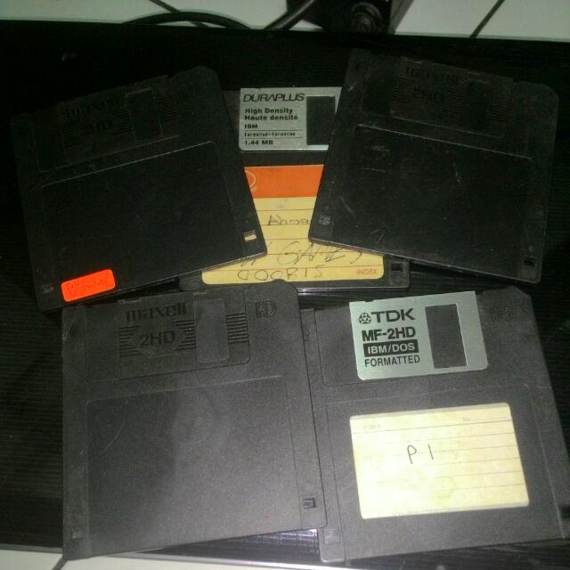 Floppy Disk, Computers & Tech, Parts & Accessories, Hard Disks & Thumbdrives on Carousell