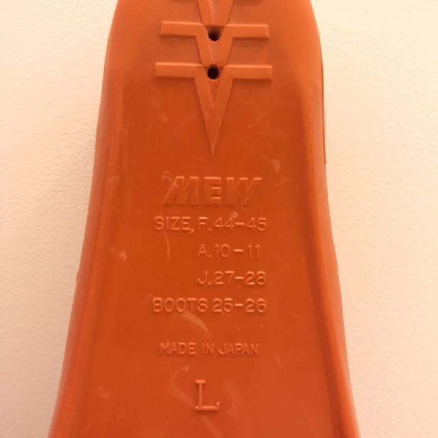 Gull MEW full foot fins in Orange (SAFE sign), Sports Equipment, Sports ...