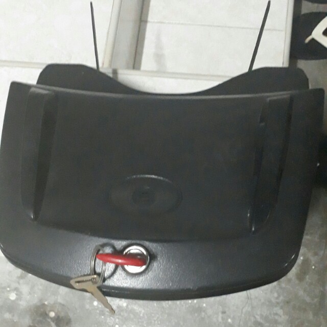 Kappa Front box w lock, Motorcycles, Motorcycle Accessories on Carousell