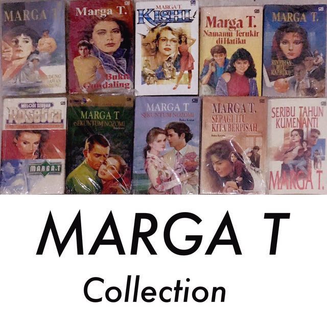 Marga T book collection buku murah preloved buku jadul buku lokal obral ...