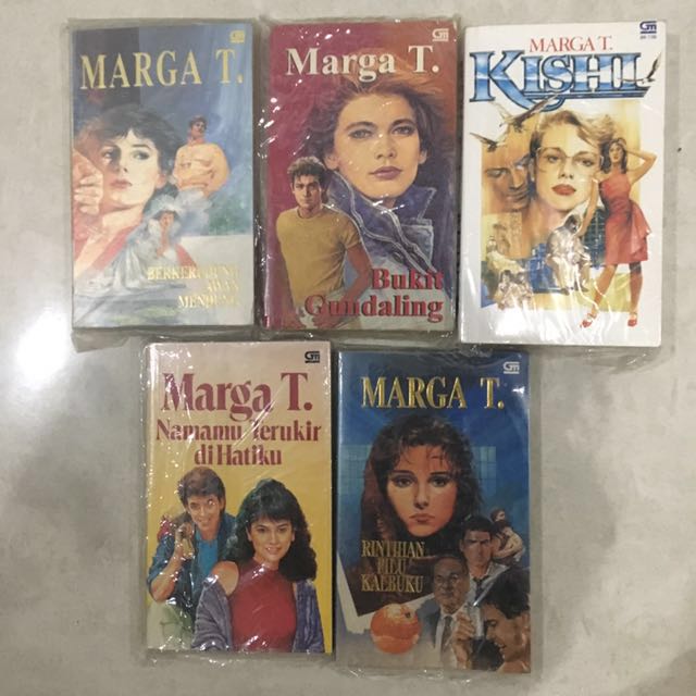 Marga T book collection buku murah preloved buku jadul buku lokal obral ...