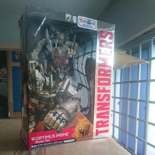 Transformers Movie TRU Exclusive Voyager Class AOE Optimus Prime Rusty ...