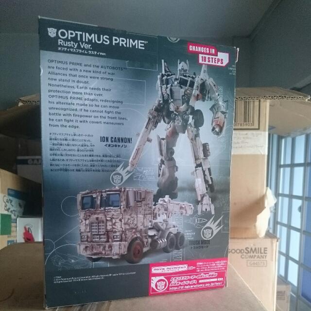 Transformers Movie TRU Exclusive Voyager Class AOE Optimus Prime Rusty ...