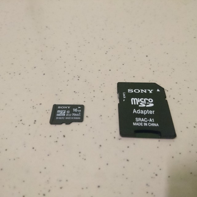 Sony Micro SD Card | 16GB / 70 mbps (Repriced), Mobile Phones & Gadgets ...