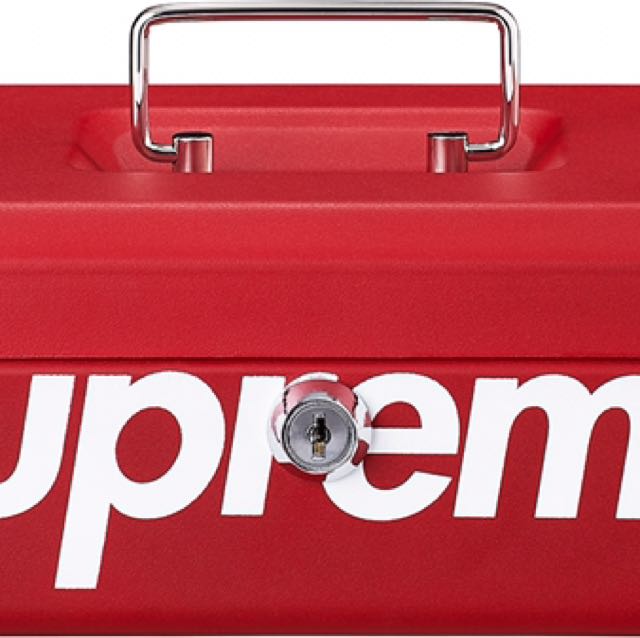 Supreme lock box, Luxury, Accessories on Carousell