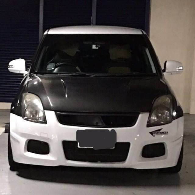 SWIFT SPORT CARBON FIBRE TRADE IN Bonnet,spoiler, Fenders, Front Bumper ...