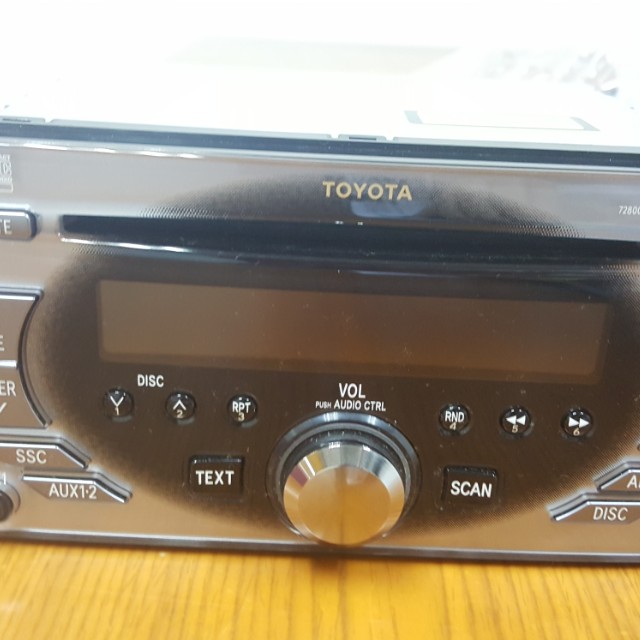 Toyota Car CD Player, Car Accessories on Carousell