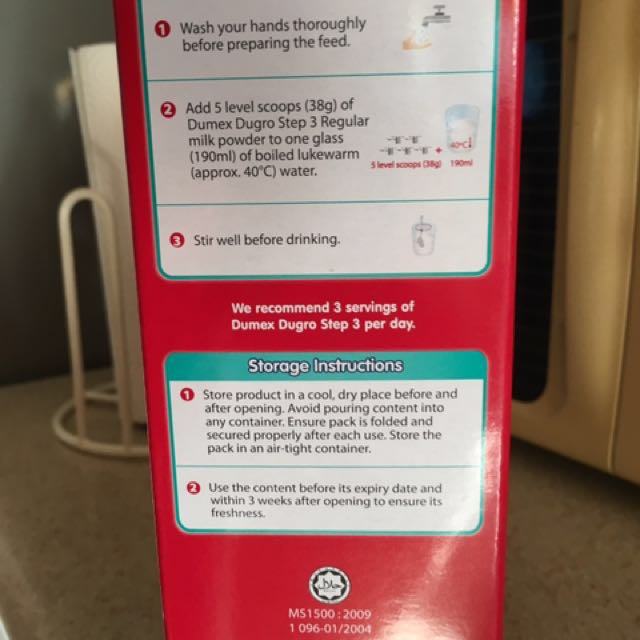 Dumex Dupro Step 3, Babies & Kids, Nursing & Feeding, Weaning & Toddler ...