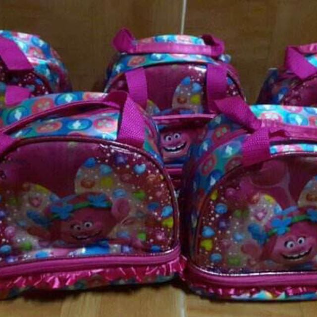 Heys Trolls Deluxe Kids Lunch bag, Babies & Kids, Babies & Kids Fashion ...