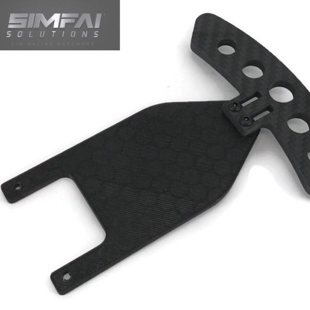 Logitech G25 And G27 Paddle Plate + Carbon Fibre ears - Sparco, Momo ...