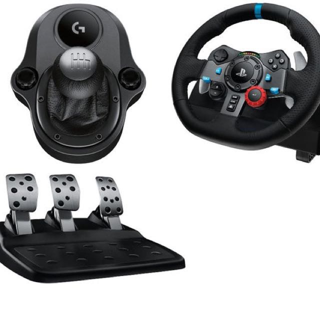 Logitech G29 Racing Wheel, Toys & Games, Video Gaming, Gaming ...