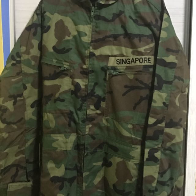 Old SAF, Men's Fashion, Tops & Sets, Formal Shirts on Carousell