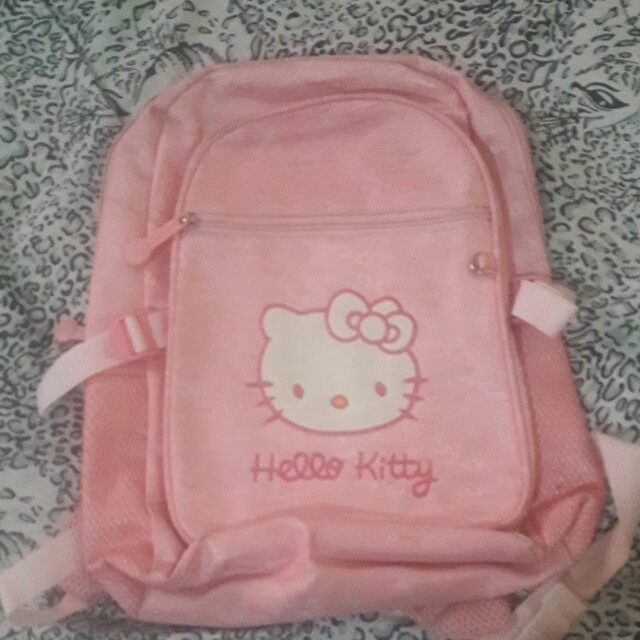 Pink Hello Kitty Backpack, Babies & Kids, Going Out, Diaper Bags ...
