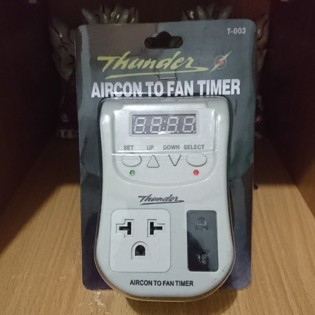 Thunder Aircon to Fan Timer, TV & Home Appliances, Air Conditioning and ...