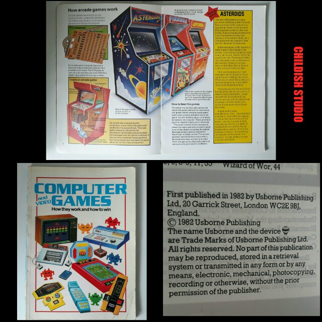 Vintage 1980's COMPUTER & VIDEO GAMES (How They Work & How To Win ...