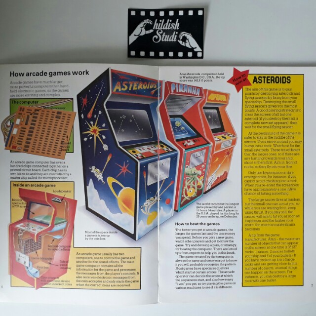 Vintage 1980's COMPUTER & VIDEO GAMES (How They Work & How To Win ...