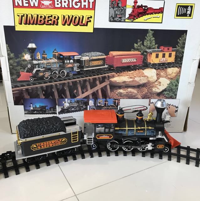 Vintage New Bright Timber Wolf Train Set, Hobbies & Toys, Toys & Games ...