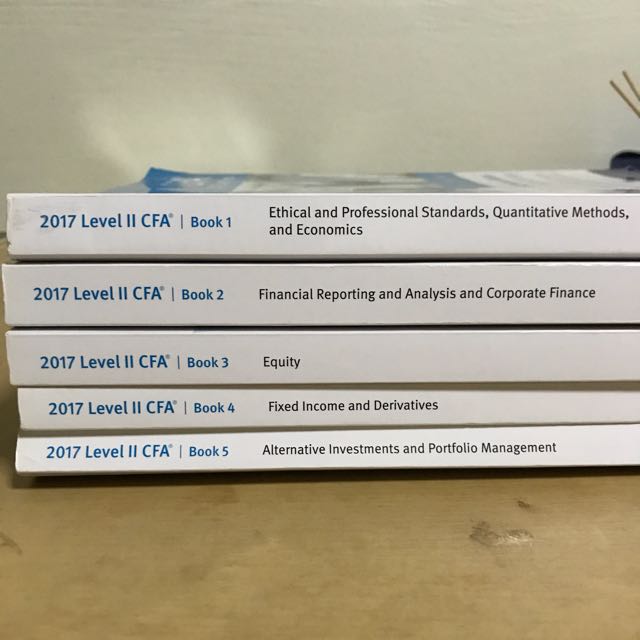 2017 CFA Level 2 Schweser Notes, Hobbies & Toys, Books & Magazines ...