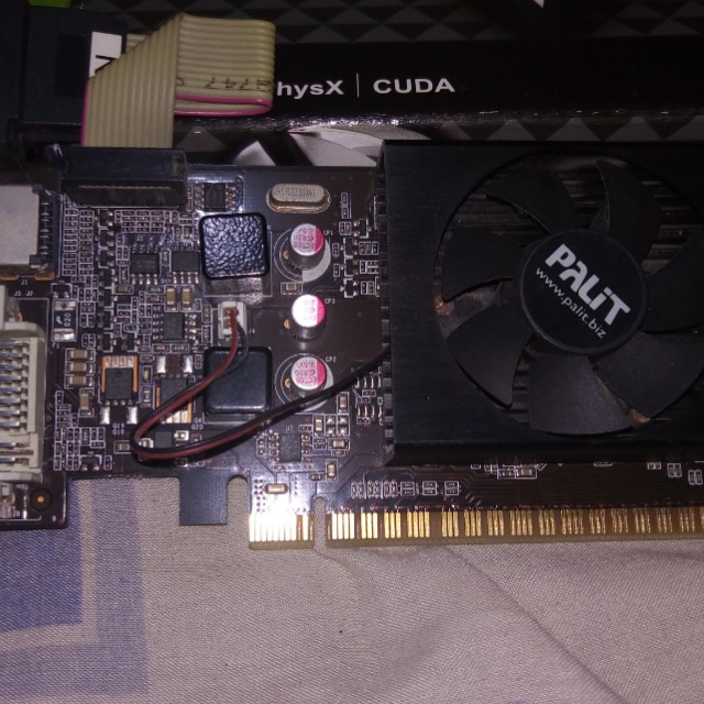 2nd hand PALIT Nvidia geforce gt610 1gb ddr3, Computers & Tech, Parts ...