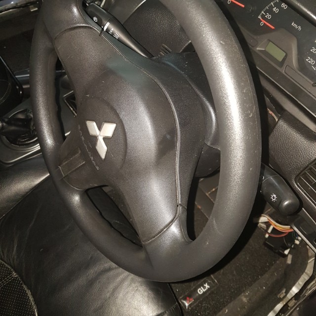 Lancer GLX Steering Wheel For Sale, Car Accessories on Carousell