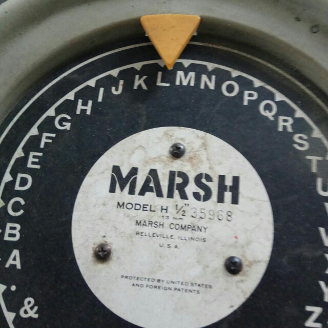 Marsh Stencil Machine - Marking Method Systems (2 PCS), Hobbies & Toys ...