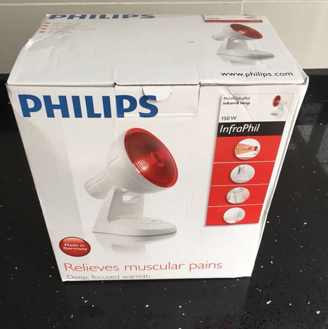 PHILIPS InfraPhil infrared warming lamp, Furniture & Home Living ...