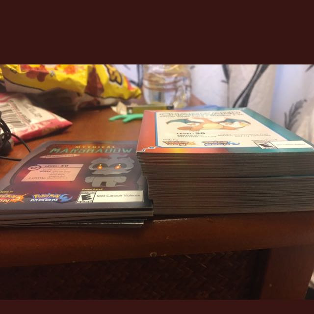 Selling Charizard And Marshadow And Salazzle Game Codes Video Gaming Gaming Accessories Game T